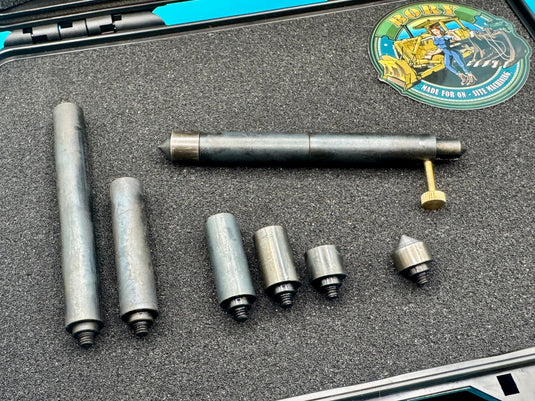 Line boring on site machining tools and accessories – Bory